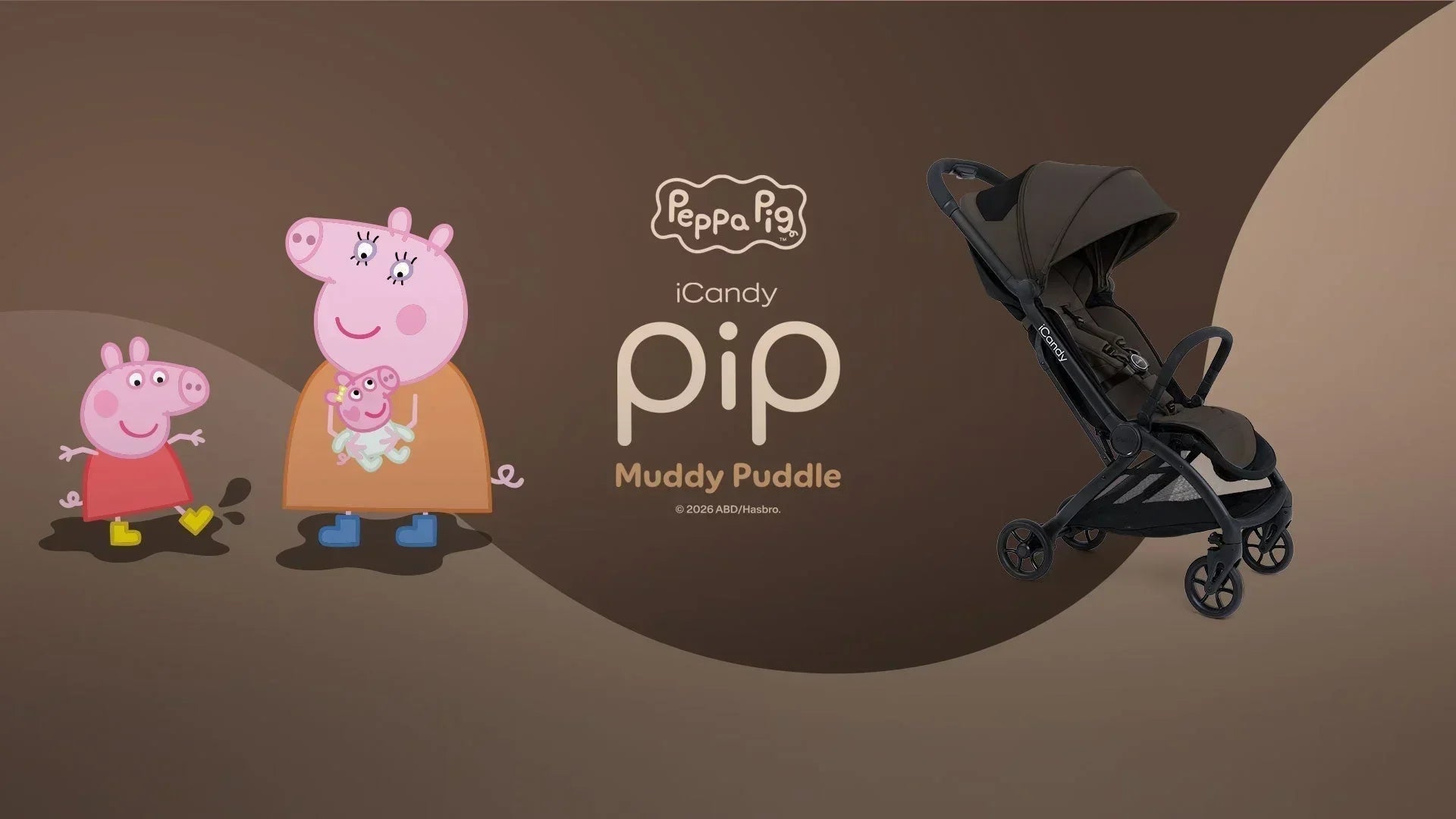 iCandy Pip Muddy Puddle: Peppa Pig Pushchair | Little Peas
